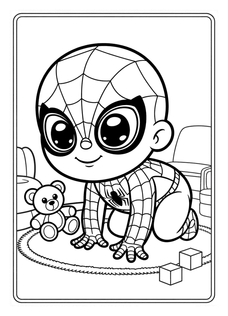 45 Spider-Man Coloring Pages - Free Printable PDF Collection