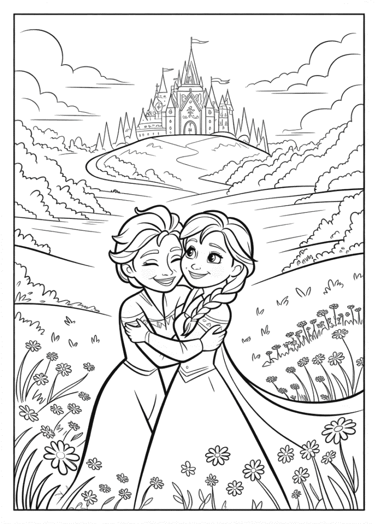 54 Elsa Coloring Pages - Free Printable PDF Collection