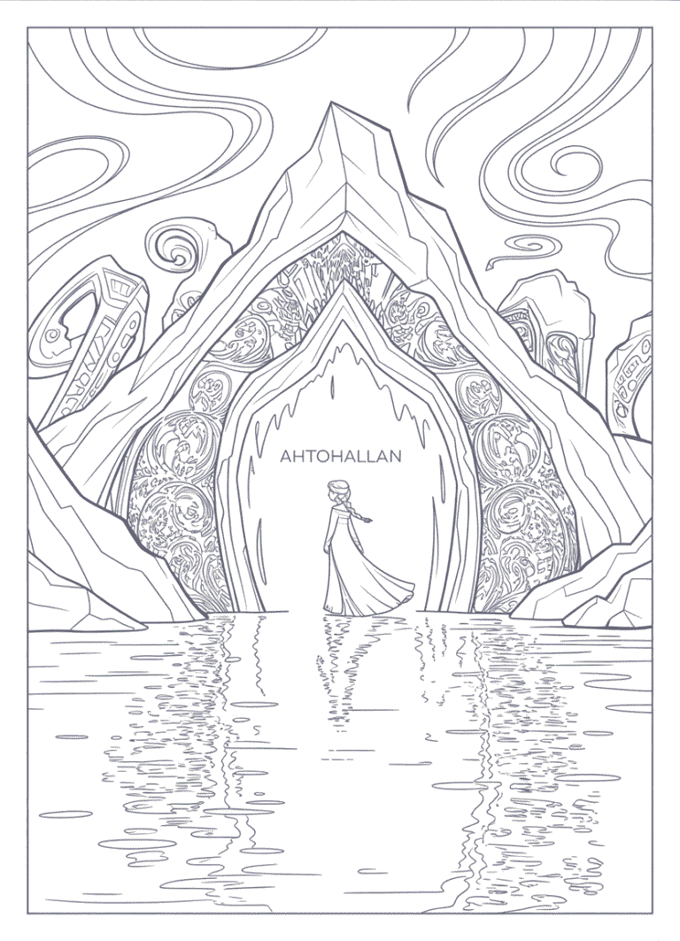 54 Elsa Coloring Pages - Free Printable PDF Collection