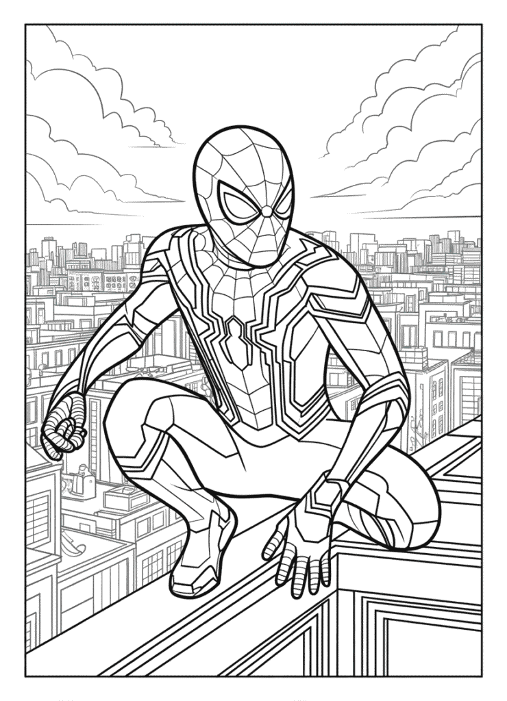 45 Spider-Man Coloring Pages - Free Printable PDF Collection