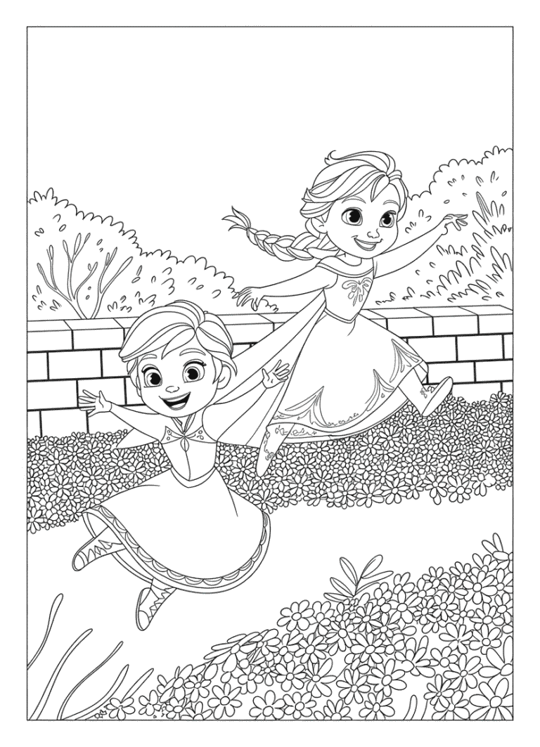 54 Elsa Coloring Pages - Free Printable PDF Collection