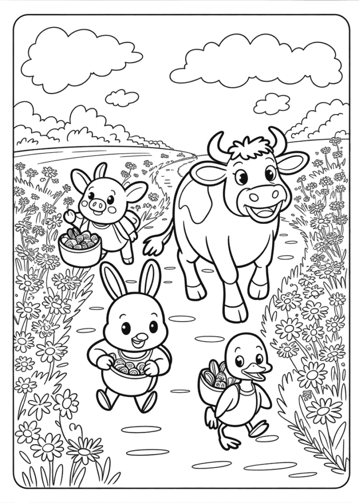 55 Cow Coloring Pages - Free Printable PDF Collection