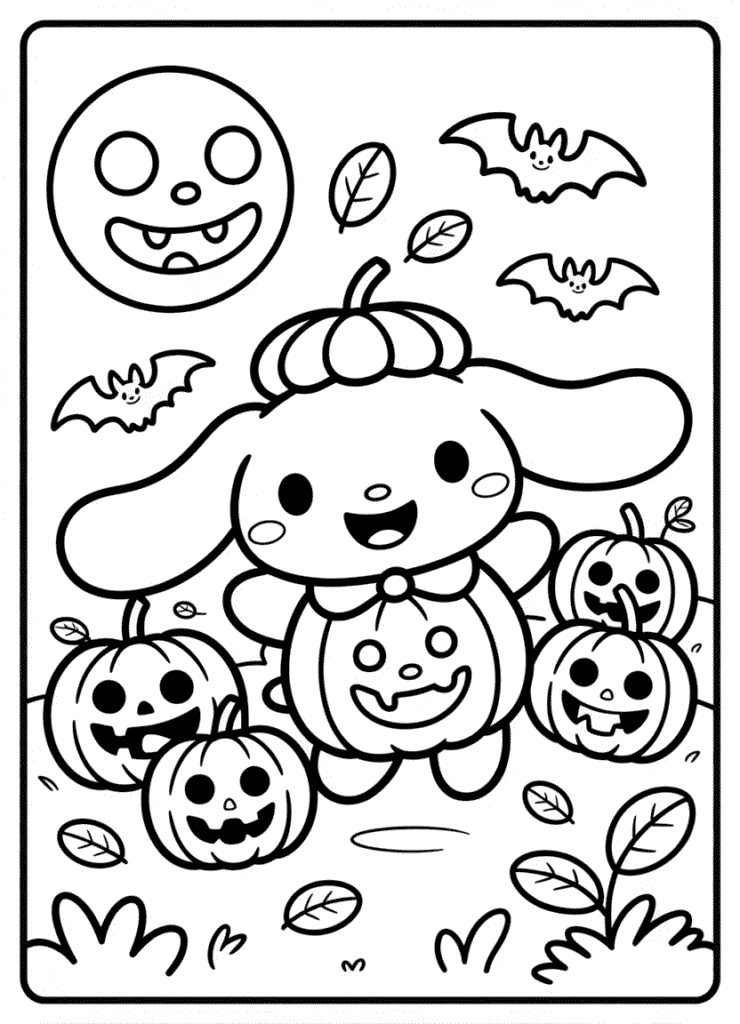 45 Cinnamoroll Coloring Pages - Free Printable PDF Collection