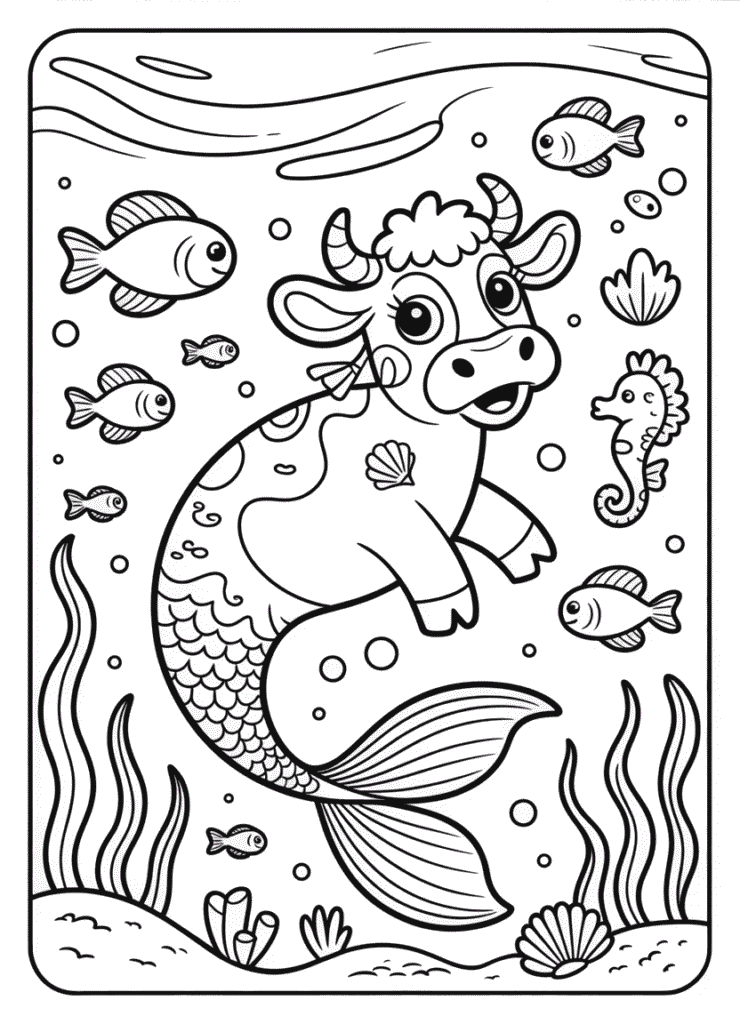 55 Cow Coloring Pages - Free Printable PDF Collection