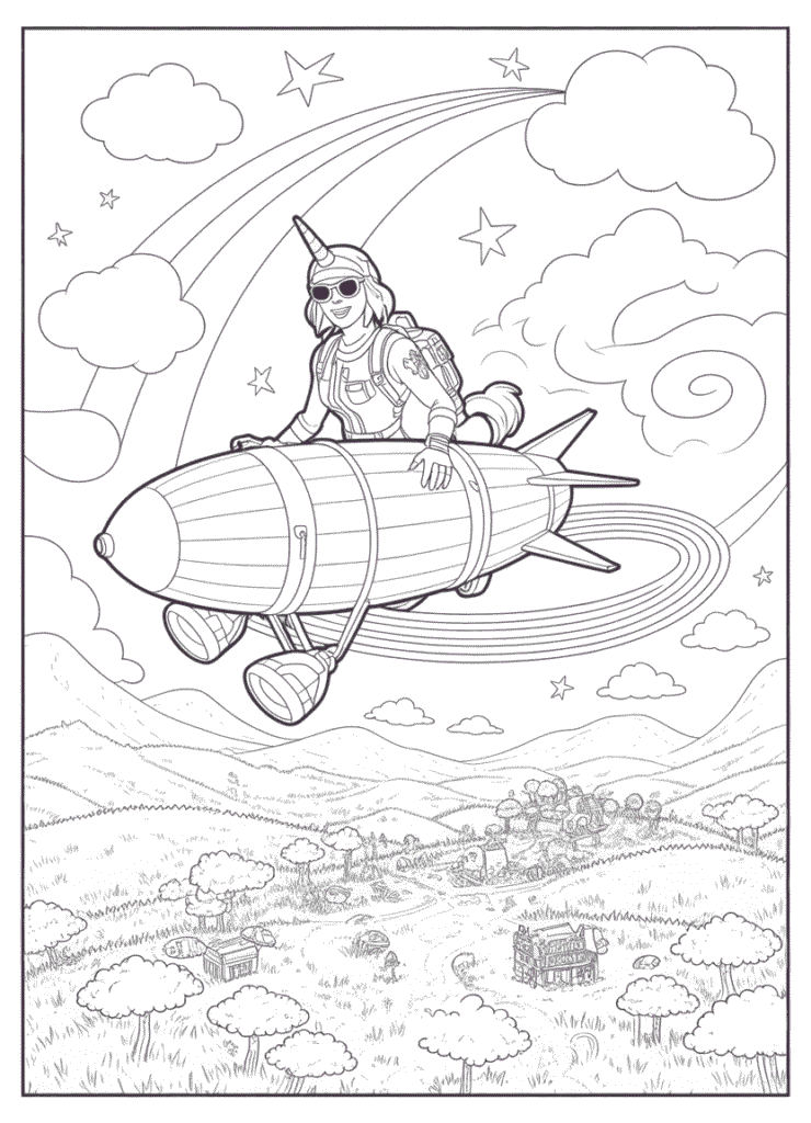 30 Fortnite Coloring Pages - Free Printable PDF Collection