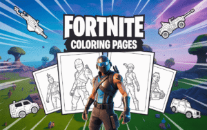 30 Fortnite Coloring Pages - Free Printable PDF Collection