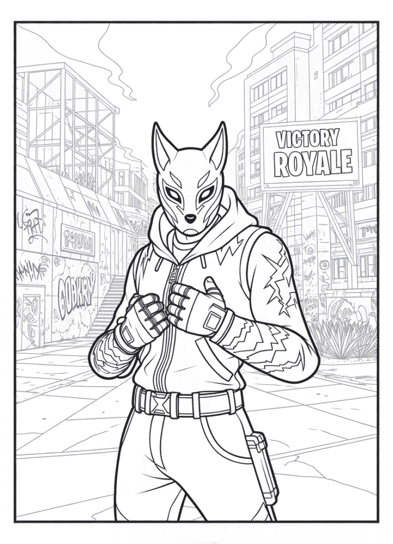 30 Fortnite Coloring Pages - Free Printable PDF Collection