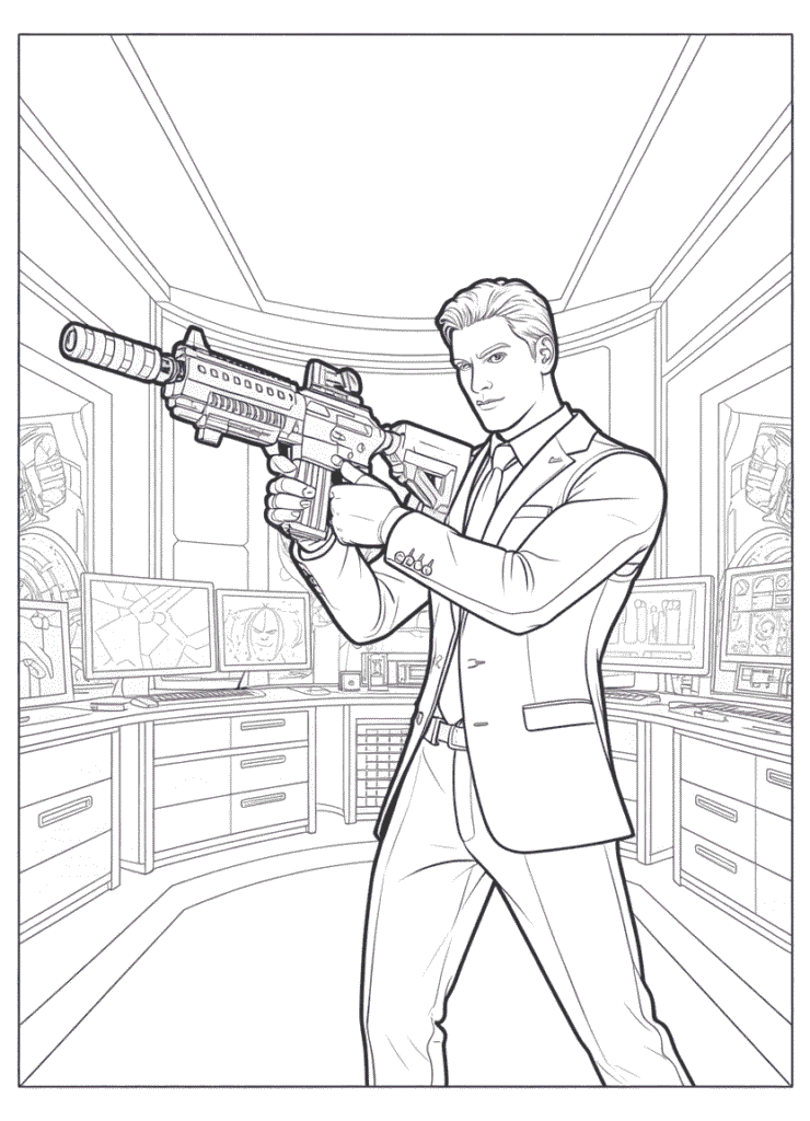 30 Fortnite Coloring Pages - Free Printable PDF Collection