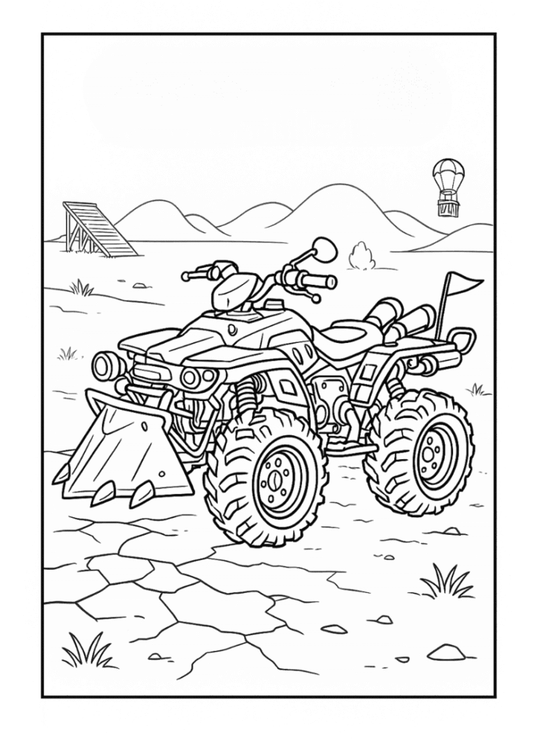 30 Fortnite Coloring Pages - Free Printable PDF Collection