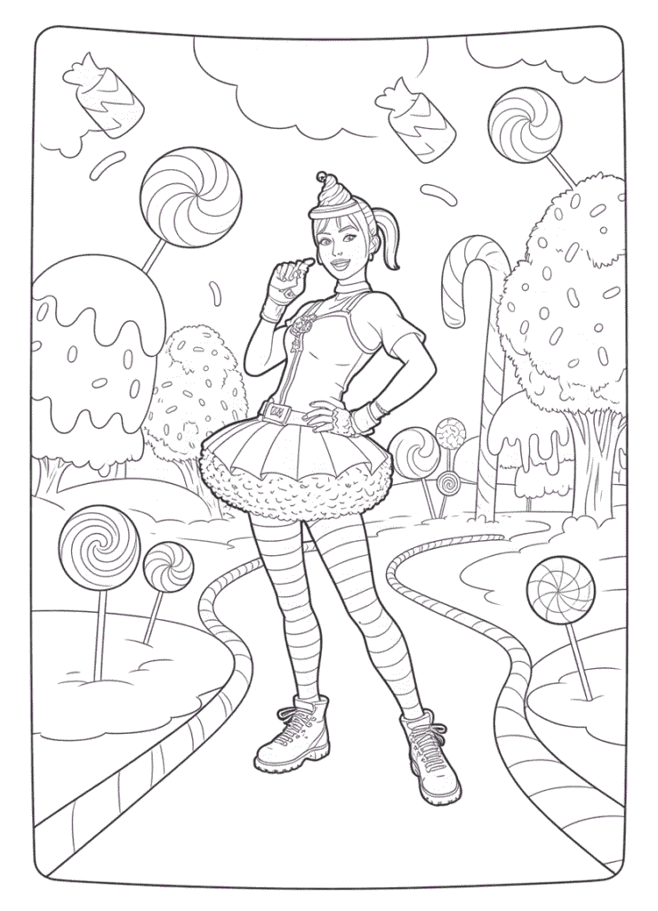 30 Fortnite Coloring Pages - Free Printable PDF Collection