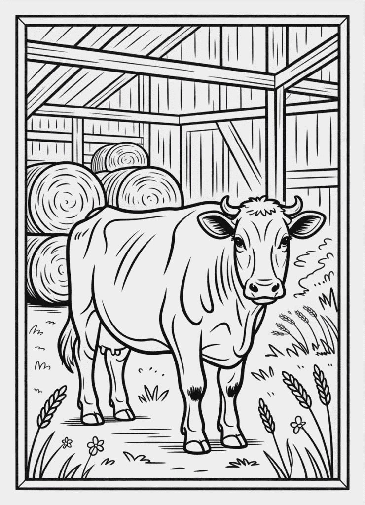 55 Cow Coloring Pages - Free Printable PDF Collection