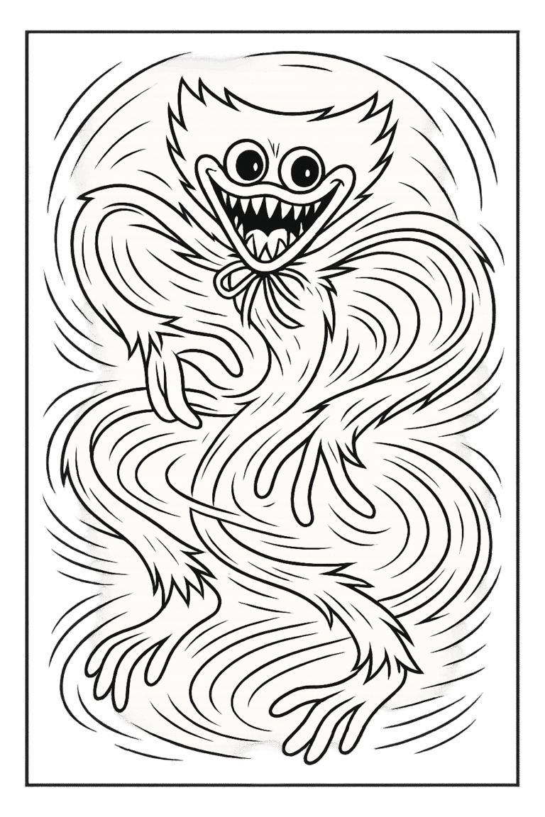 45 Poppy Playtime Coloring Pages - Free Printable PDF Collection