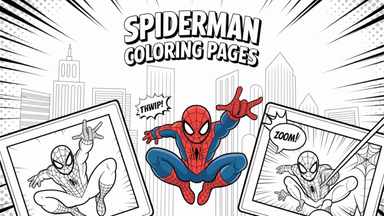 45 Spider-Man Coloring Pages - Free Printable PDF Collection