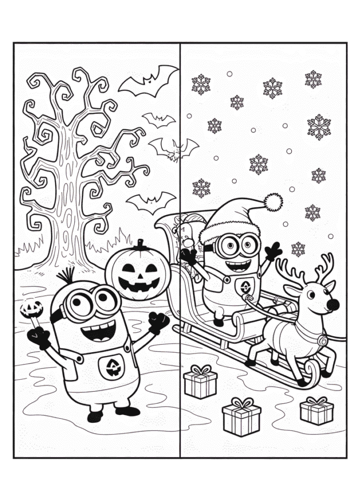 54 Minions Coloring Pages - Free Printable PDF Collection