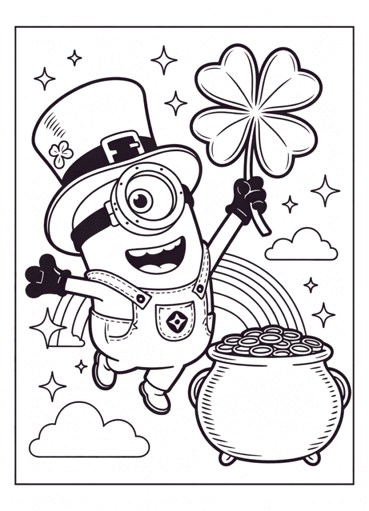 54 Minions Coloring Pages - Free Printable PDF Collection