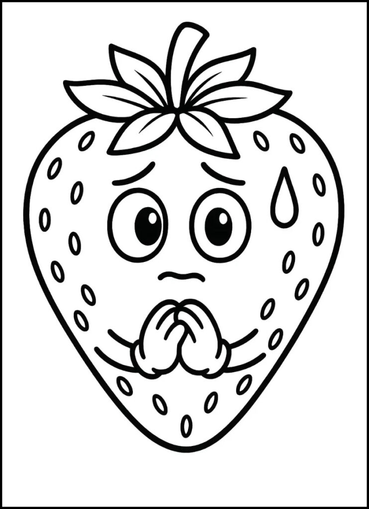 36 Strawberry Coloring Pages - Free Printable PDF Collection
