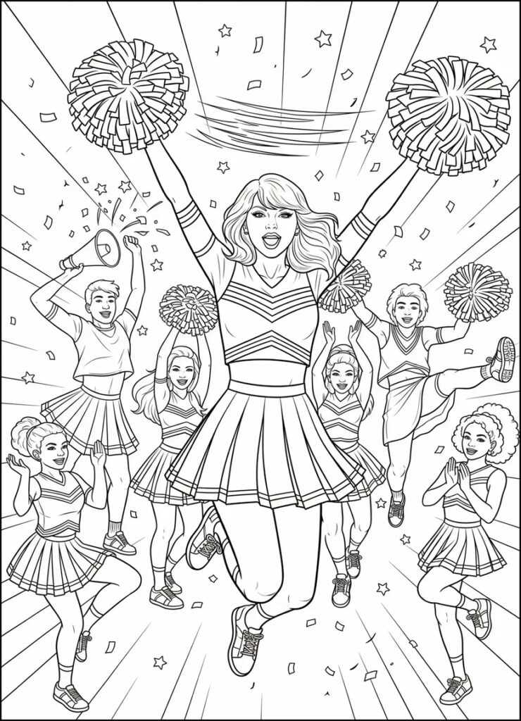27 Taylor Swift Coloring Pages - Free Printable PDF Collection