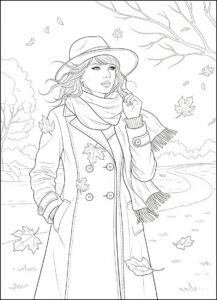27 Taylor Swift Coloring Pages - Free Printable PDF Collection